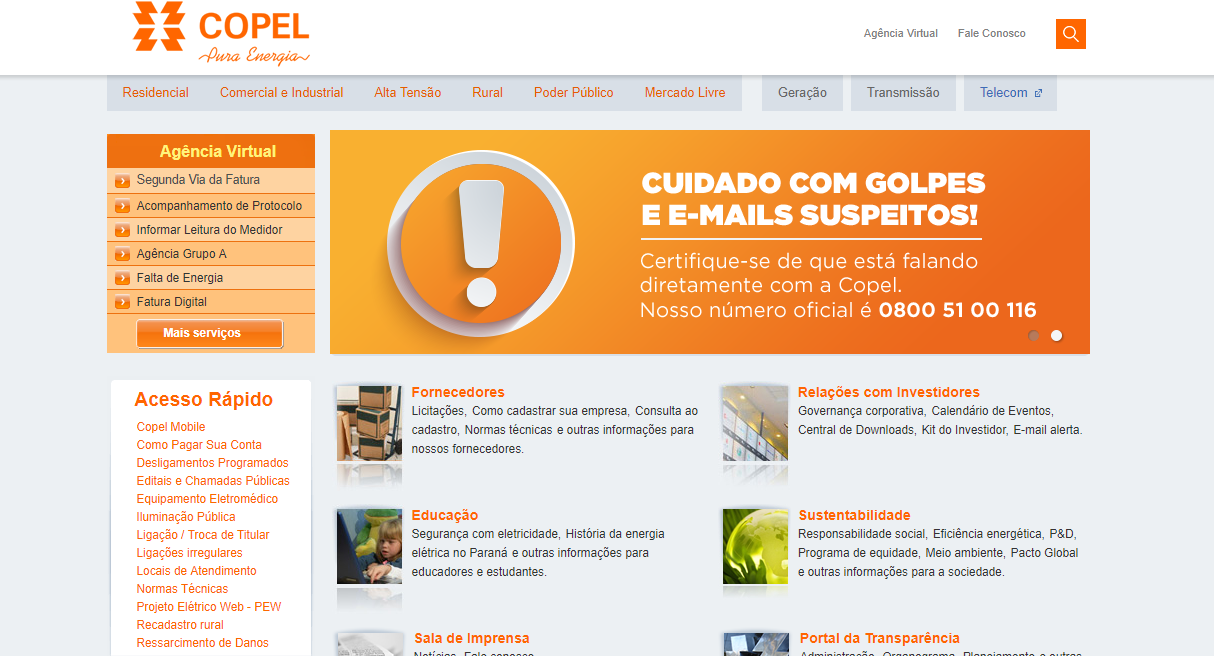 Segunda via copel - Solicite agora e pague sem multa